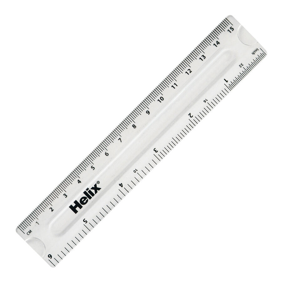 Maped Clear Rulers 15cm 50pk Weight Measurement TTS
