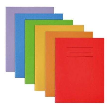 9" x 7" Choice Ex. Book 8mm Rule W/ Margin 80pg | Exercise Books | TTS