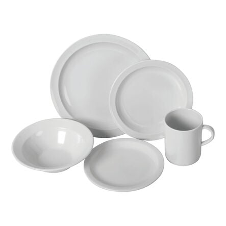 White Melamine Plates | Tableware | TTS