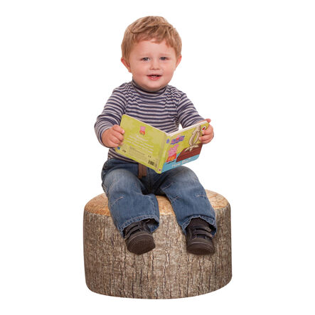 Learn about Nature Tree Stump Seat | Seating | TTS