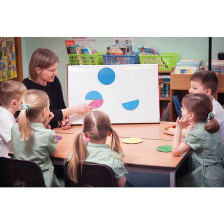 Wedge Tabletop Magnetic Portable Whiteboard | Display & Presentation | TTS
