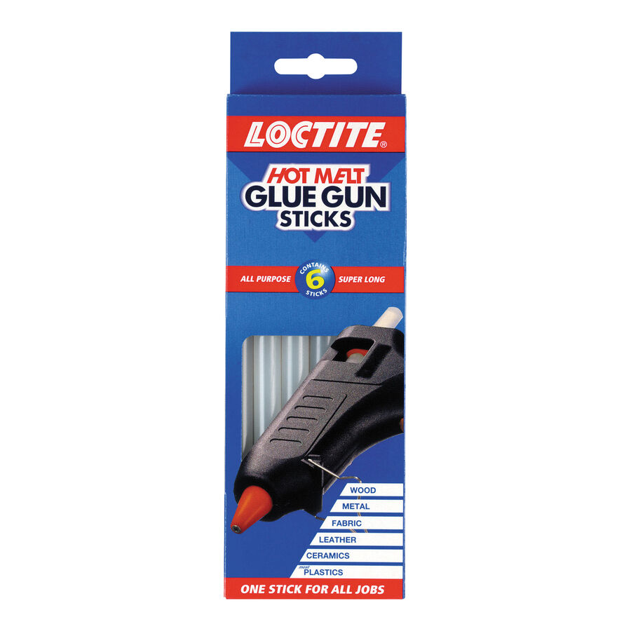 Loctite Hot Melt Glue Gun Refill Sticks 6pk