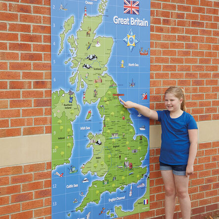 TTS Map of the UK Outdoor Classroom Map | Maps | TTS
