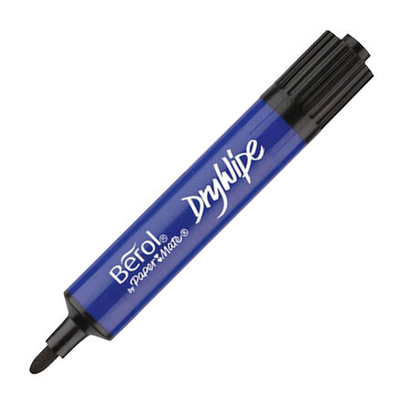Berol® Drywipe Markers Bullet Tip Black | Marker & Highlighter Pens | TTS