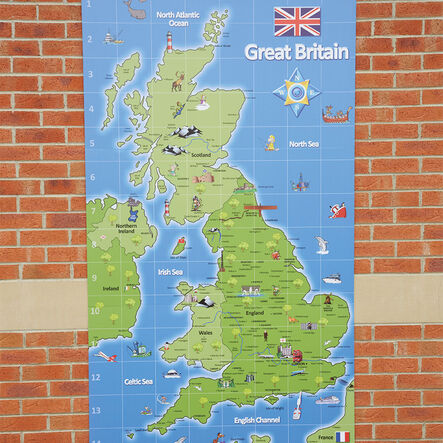 TTS Map of the UK Outdoor Classroom Map | Maps | TTS