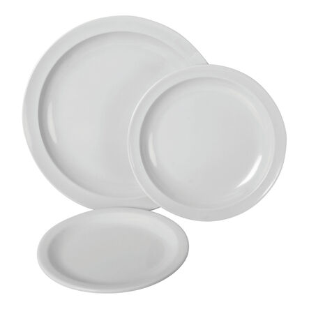 White Melamine Plates | Tableware | TTS