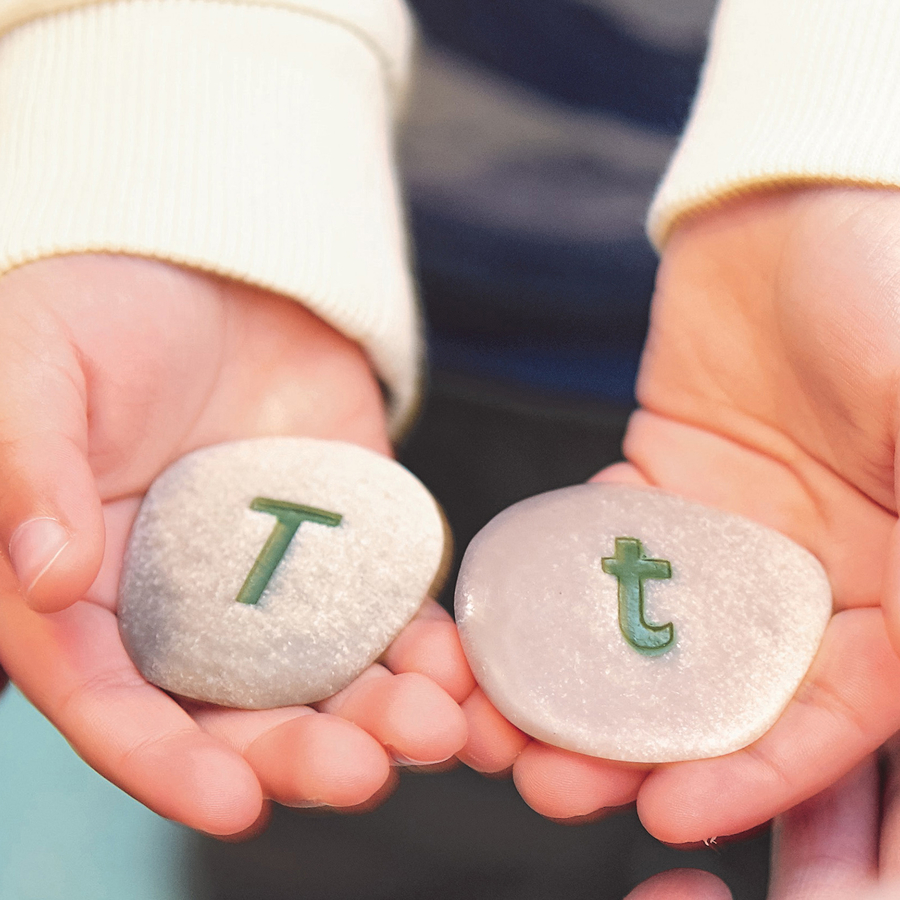 Resin Alphabet Pebbles | Alphabet | TTS