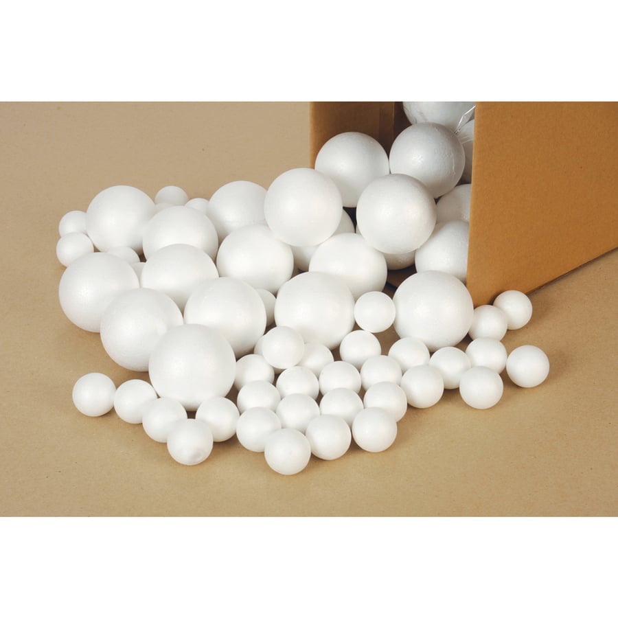 Styrofoam Balls 60mm Polystyrene Ball – Poly Craft Supplies