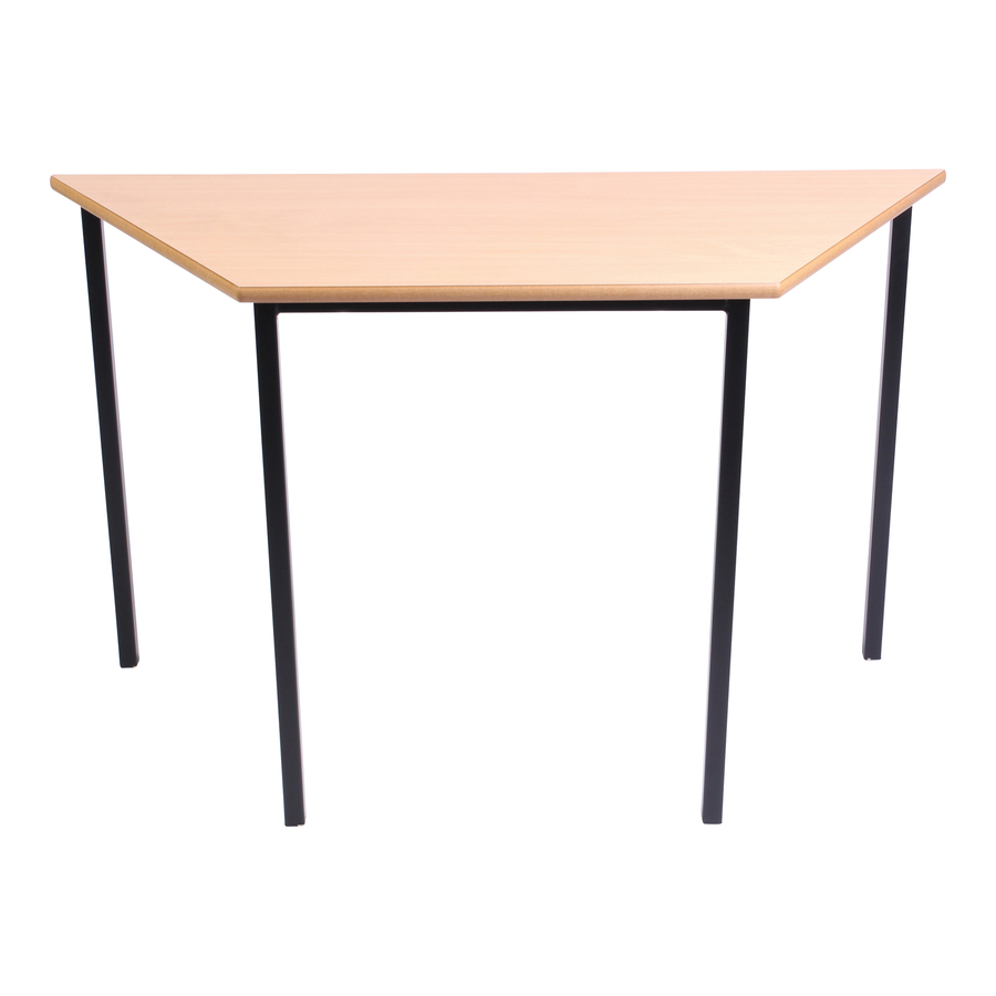 MDF Edge Welded Frame Trapezoidal Table | Tables | TTS