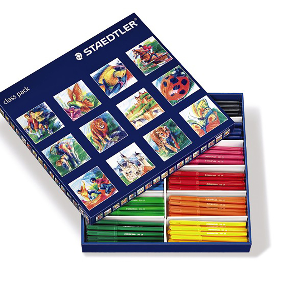 Staedtler Noris Fine Point Assorted Colour Pens | Colouring Pens ...