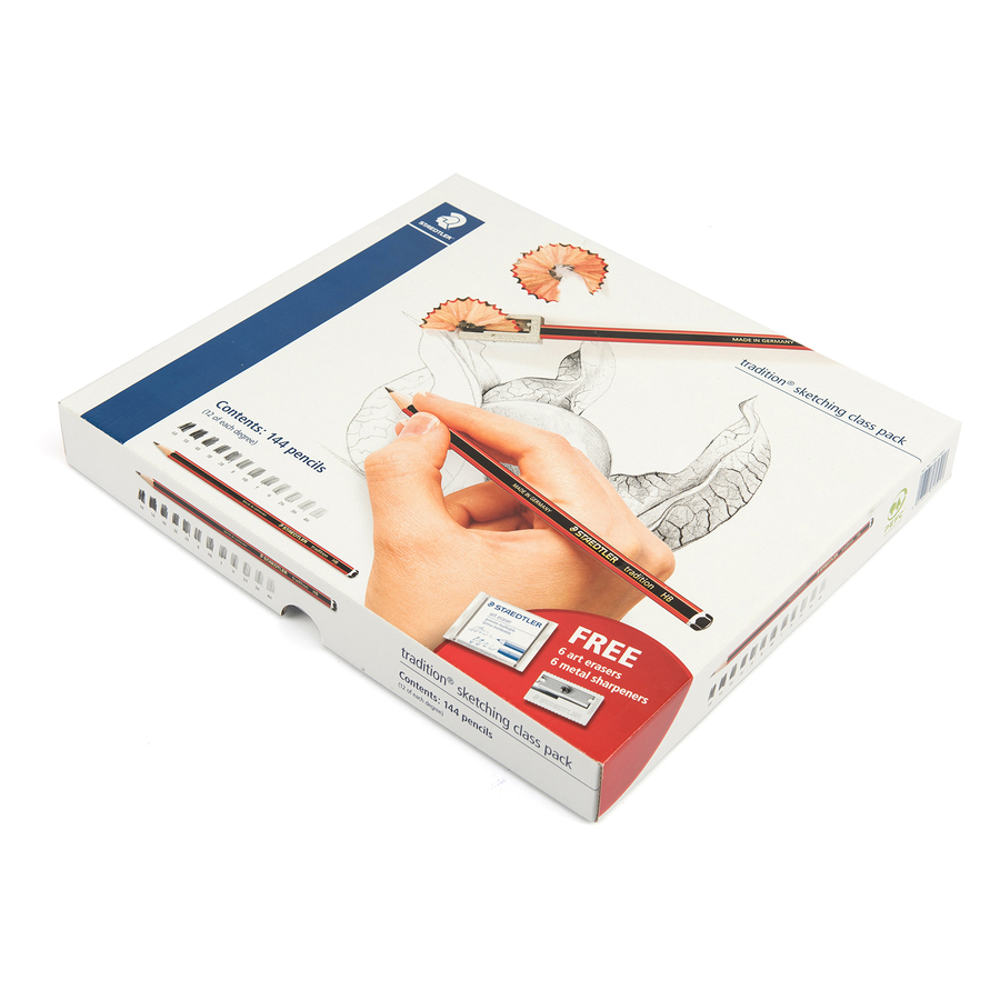 Staedtler Traditional Sketching Pack 144pk | Colouring Pens & Pencils | TTS