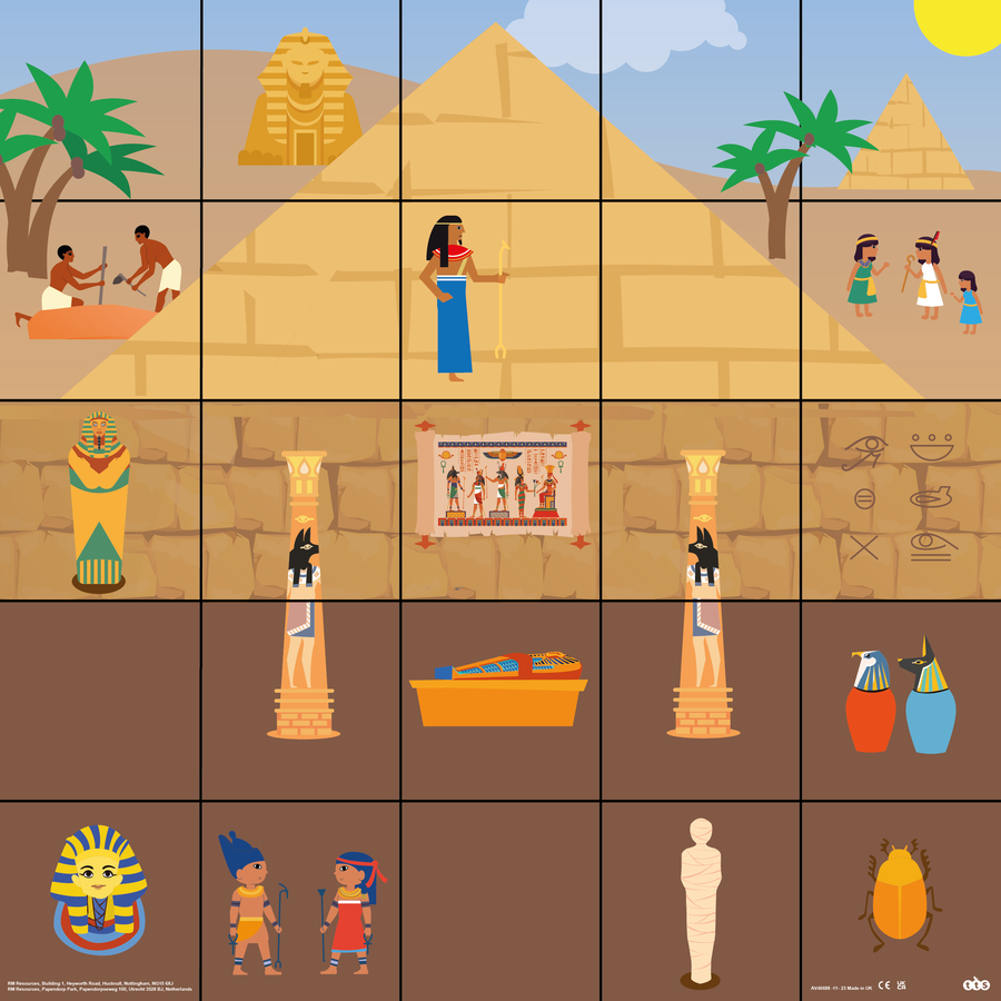 Loti-Bot Ancient Egypt Mat | Programming | TTS