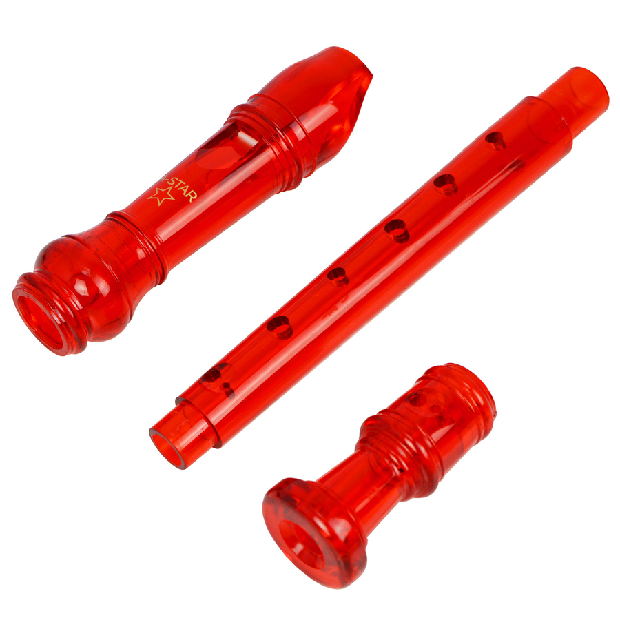 Coloured Descant School Recorder & Cleaning Rod | Recorders & Wind ...