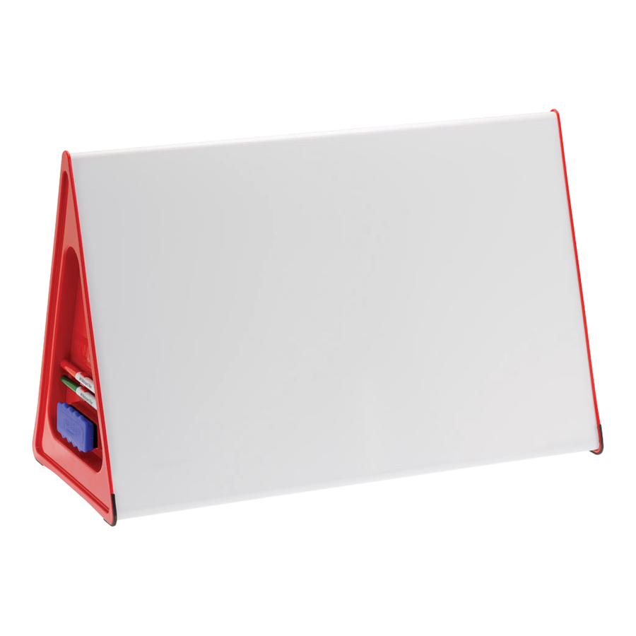 Wedge Folding Tabletop Magnetic Portable Whiteboard | Display ...