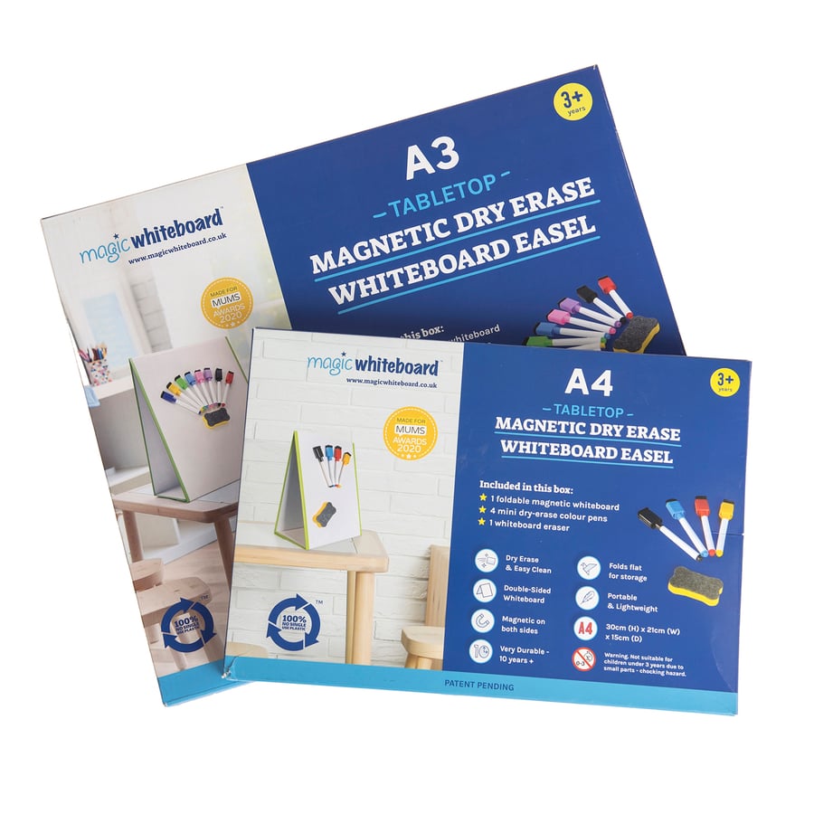 Tabletop Magnetic Whiteboard Kit | Whiteboards & Accessories | TTS