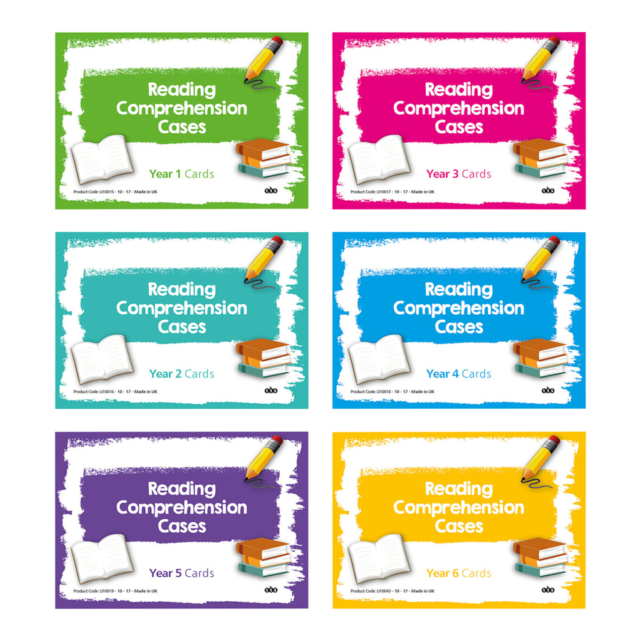 Reading Comprehension Topic Cards | Reading Comprehension | TTS