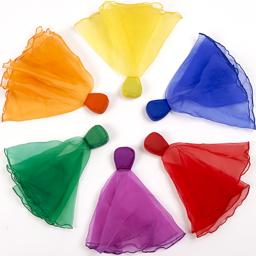 Buy Floating Scarves with Bean Bag 6pk | TTS