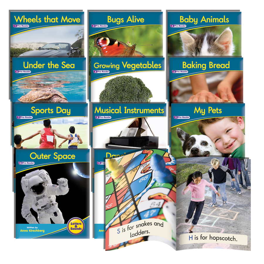 Letters & Sounds Book Collection Phase 1 | Phonics | TTS