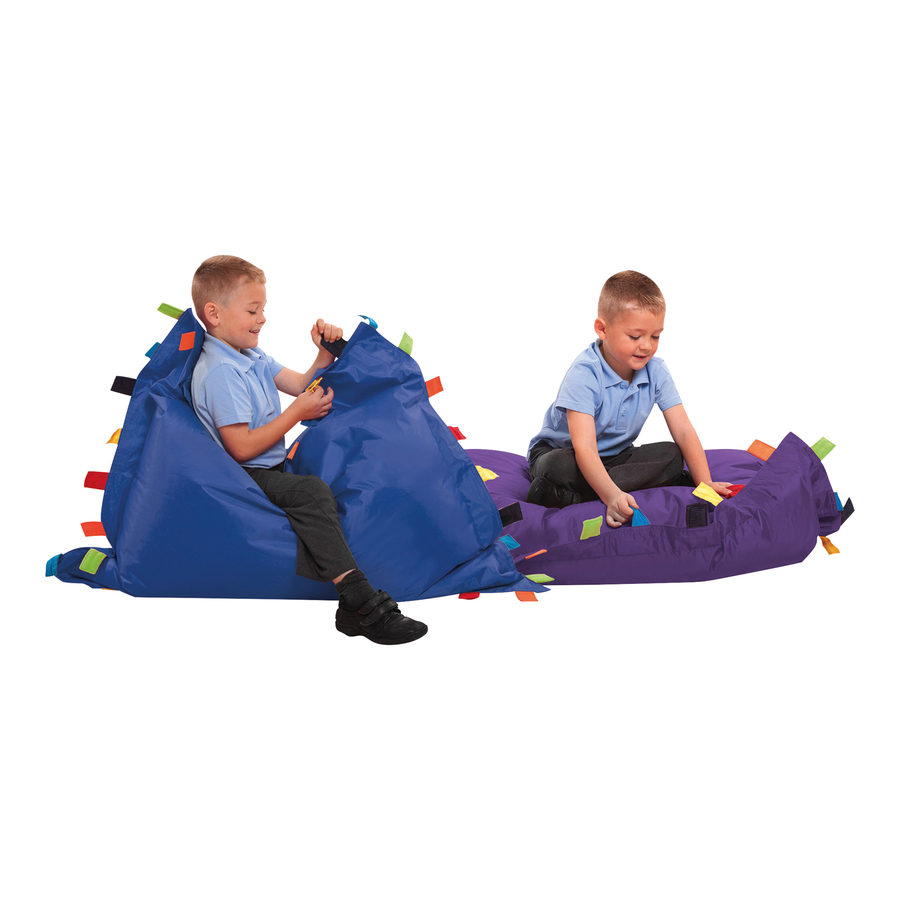 Sensory Touch Tags Bean Bag Cushion | Soft Furnishings | TTS