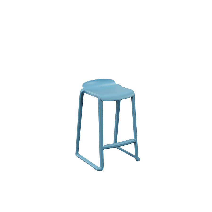 Buy Postura One Piece Stool Powder Blue 610mm | TTS