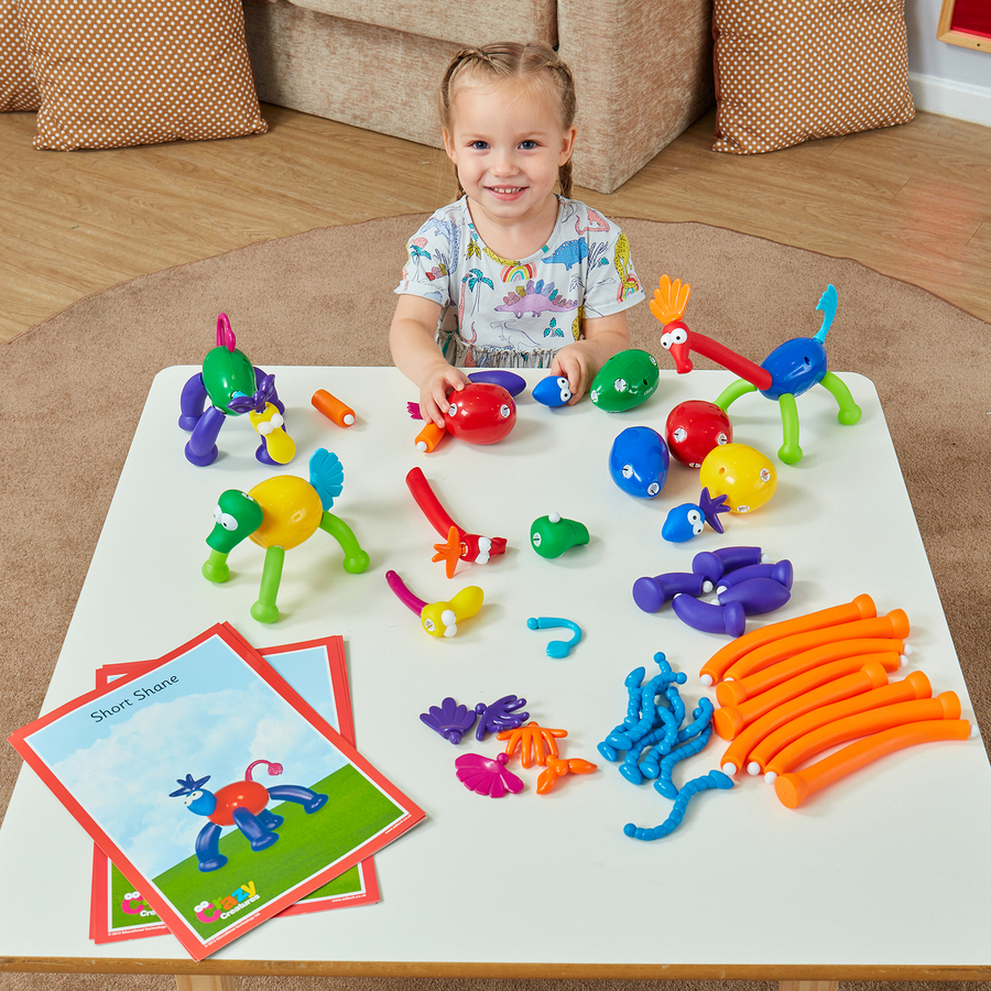 Buy Crazy Creatures Construction Set 66pcs | TTS