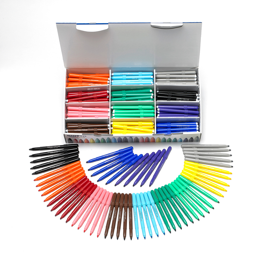 Giotto Turbo Maxi Colour Pens Assorted | Colouring Pens & Pencils | TTS