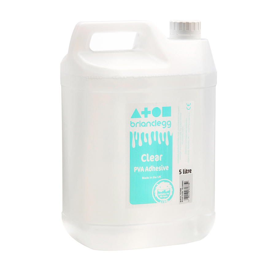 Brian Clegg Clear Washable PVA Glue | Adhesives | TTS