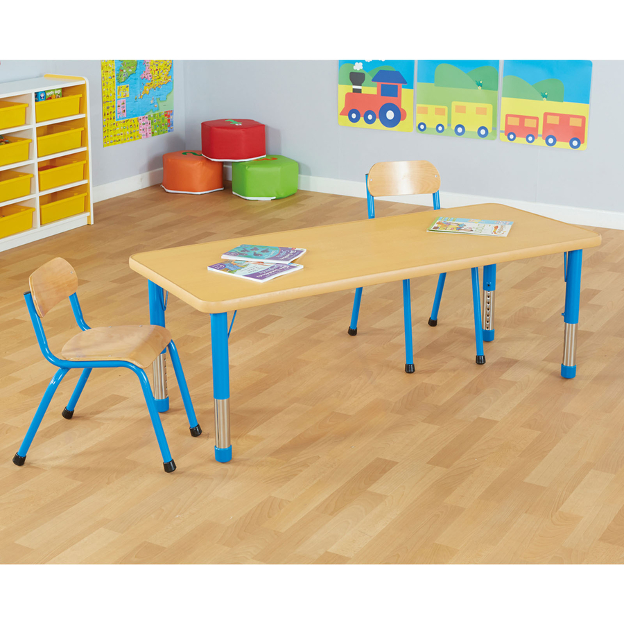 Copenhagen Height Adjustable Rectangular 8 Seater Table | Tables | TTS