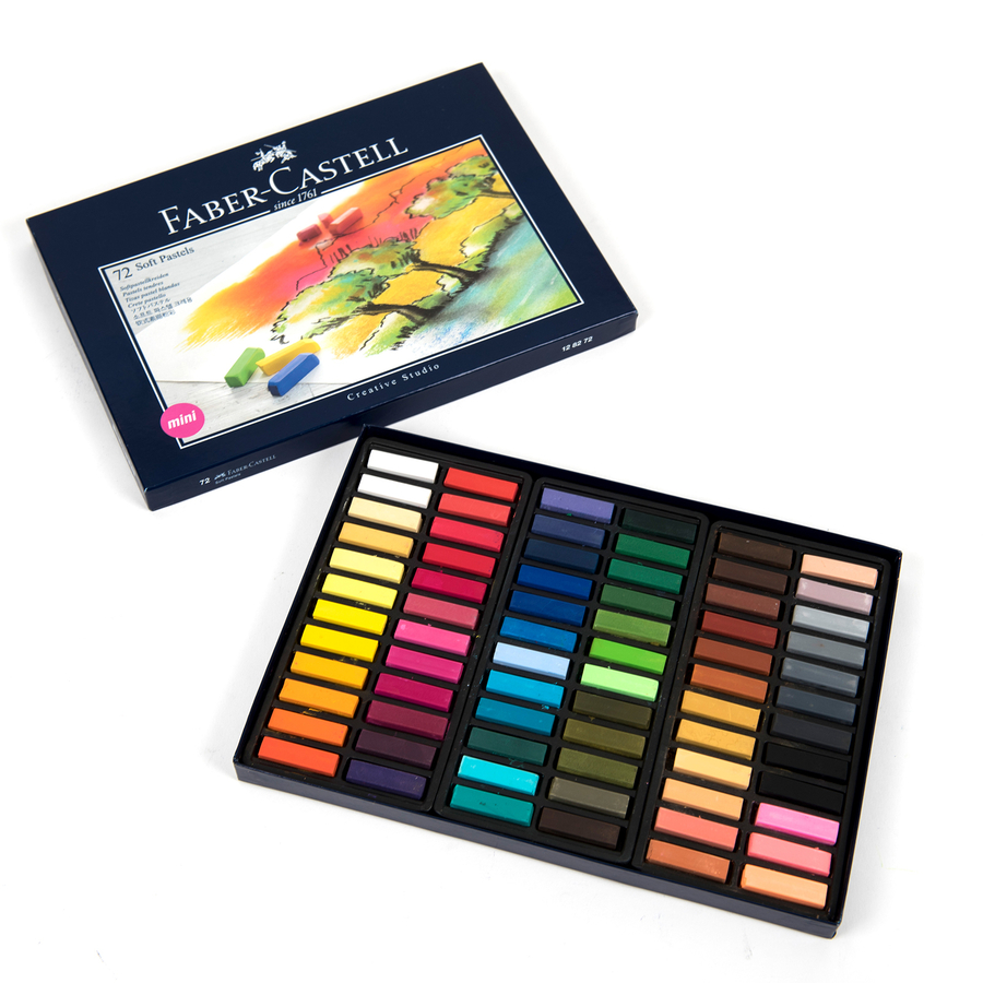 Faber Castell Half Length Soft Pastels Assorted | Pastels | TTS