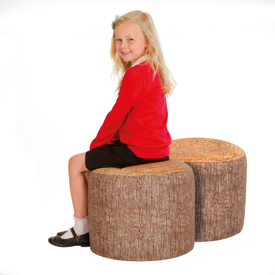 Learn about Nature Tree Stump Seat | Seating | TTS