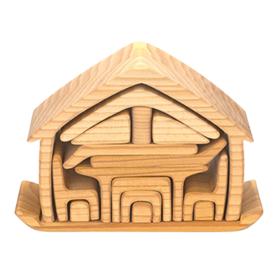 Buy Wooden Nesting Houses 3pk | TTS