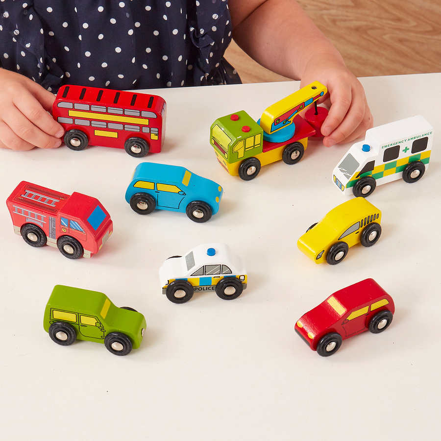 Wooden Small World Car Garage | Small World Buildings | TTS