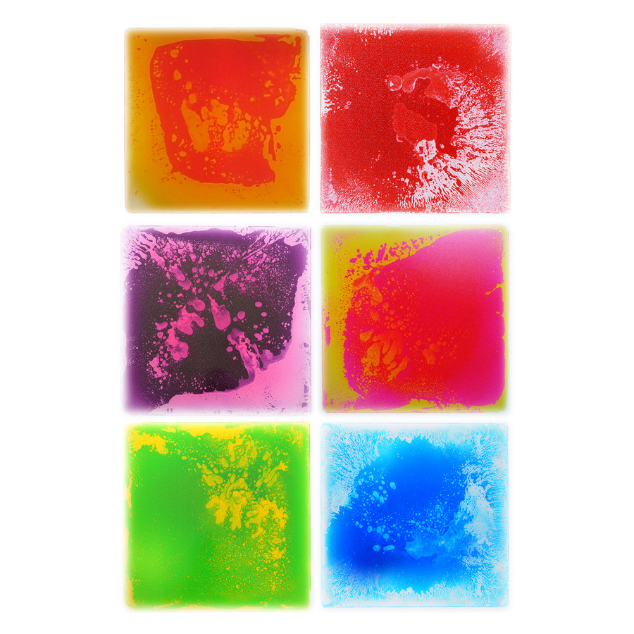 Buy Square Shape Liquid Floor Tiles 6pk | TTS