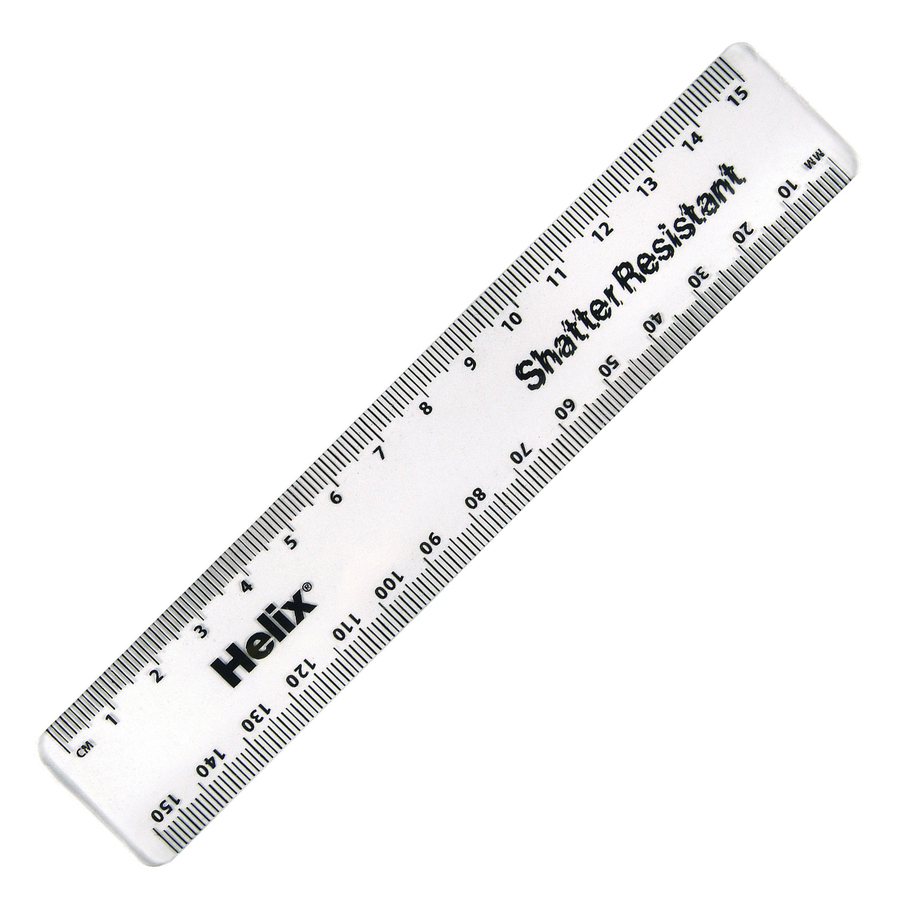plastic ruler 15cm