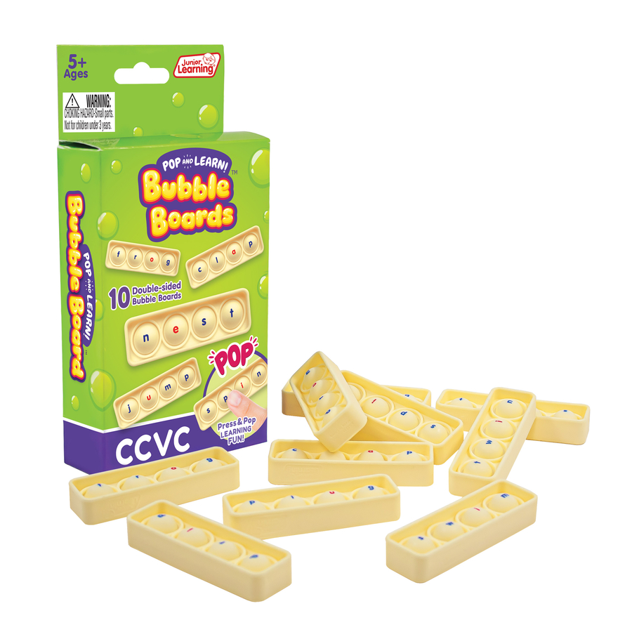 CCVC Bubble Boards 10pk | Literacy Support | TTS