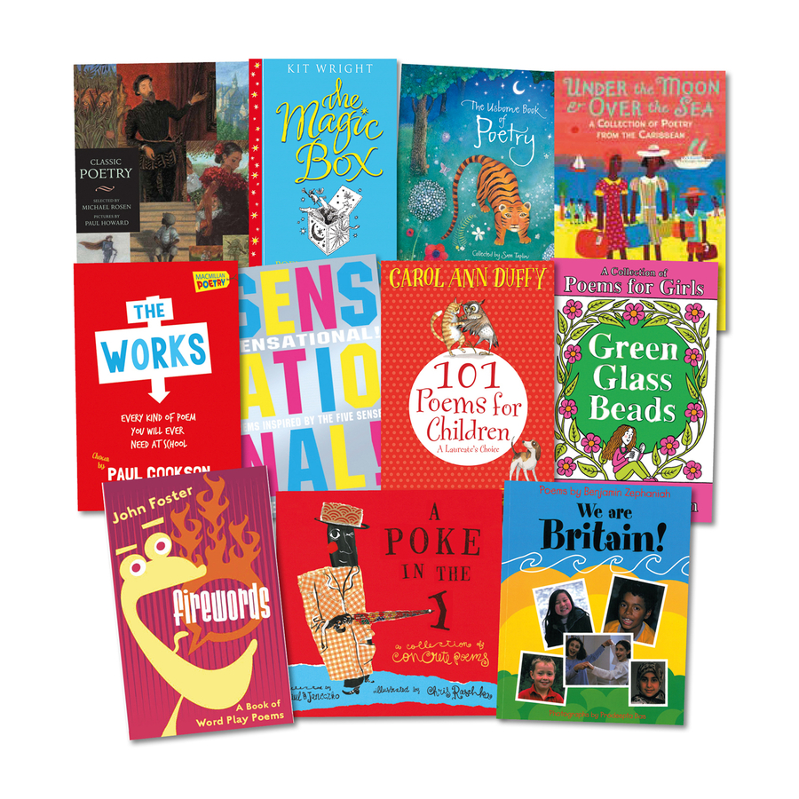 KS1 and KS2 Performance Poetry Books 11pk | Reading | TTS