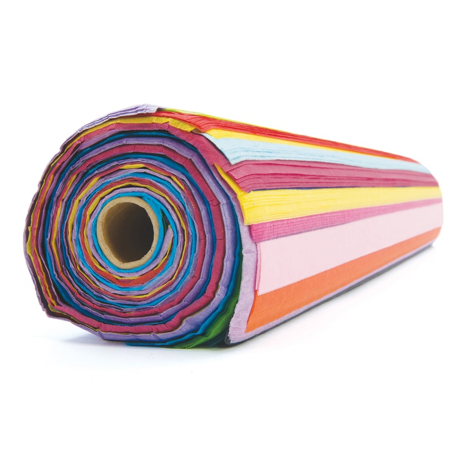Bleed Resistant Tissue Paper Roll Assorted 760 x 500mm 200pk | Paper | TTS