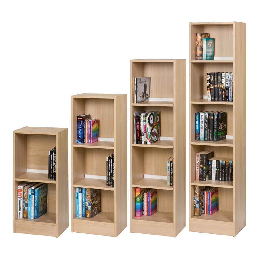 Narrow Single Sided Bookcase 1200mm(h) | Storage | TTS