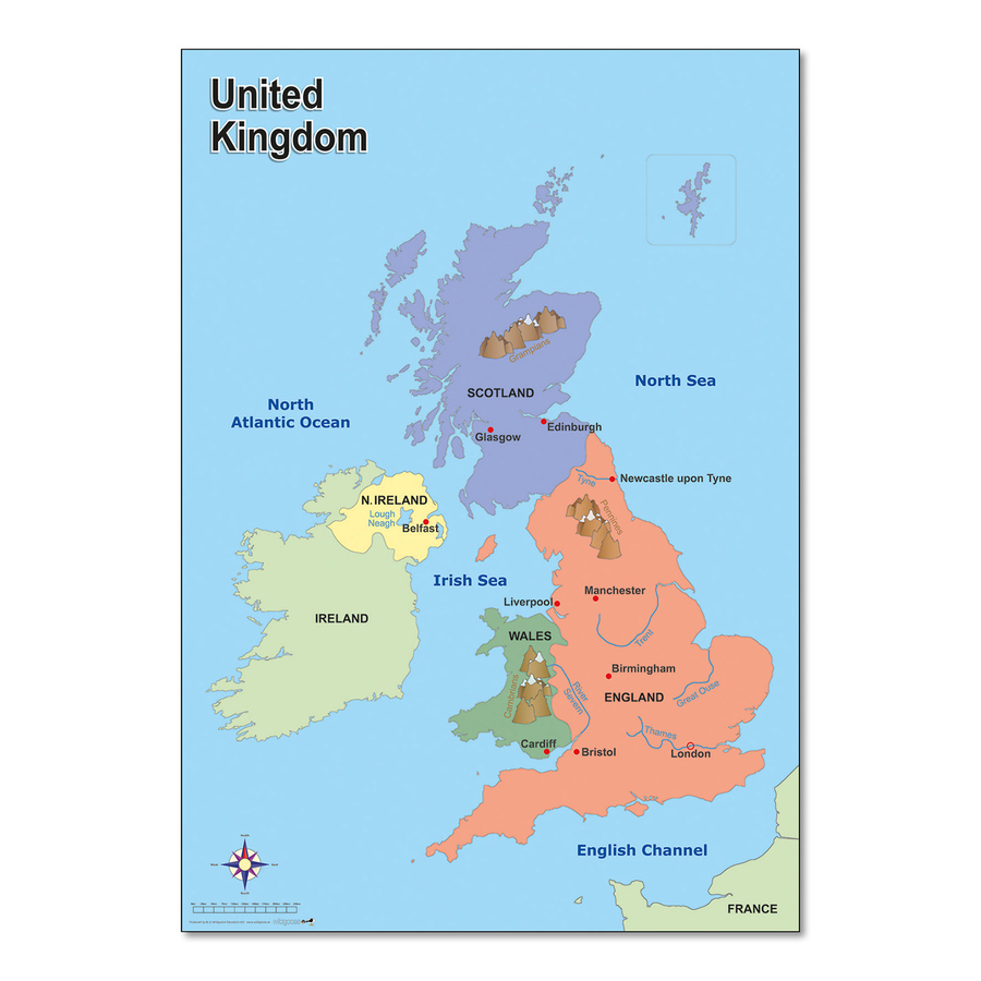 Map of the UK | Maps | TTS