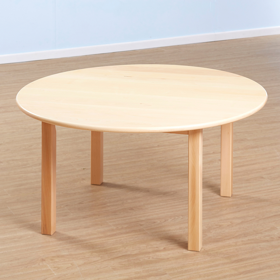 Solid Beech Circular Classroom Table | Tables | TTS