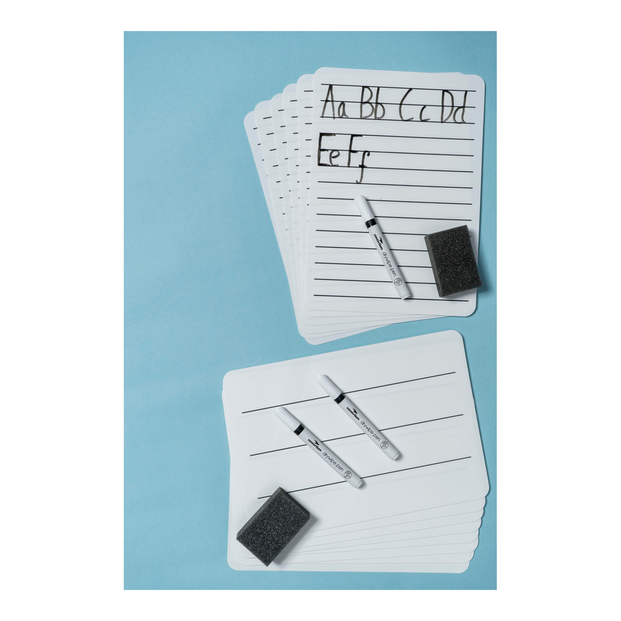 TTS Superlight Mini Whiteboards Portrait Lined | Whiteboards ...