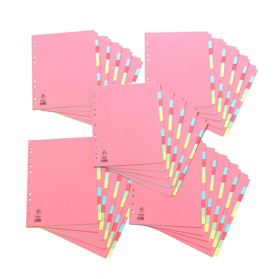 A4 Manilla File Dividers 5 Part | Document Wallets & Dividers | TTS