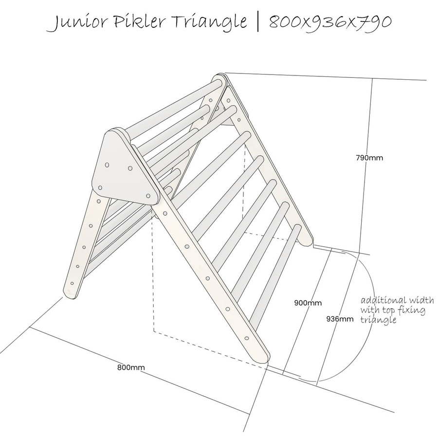 Pikler Inspired Reception Play Triangle | Balancing & Climbing | TTS