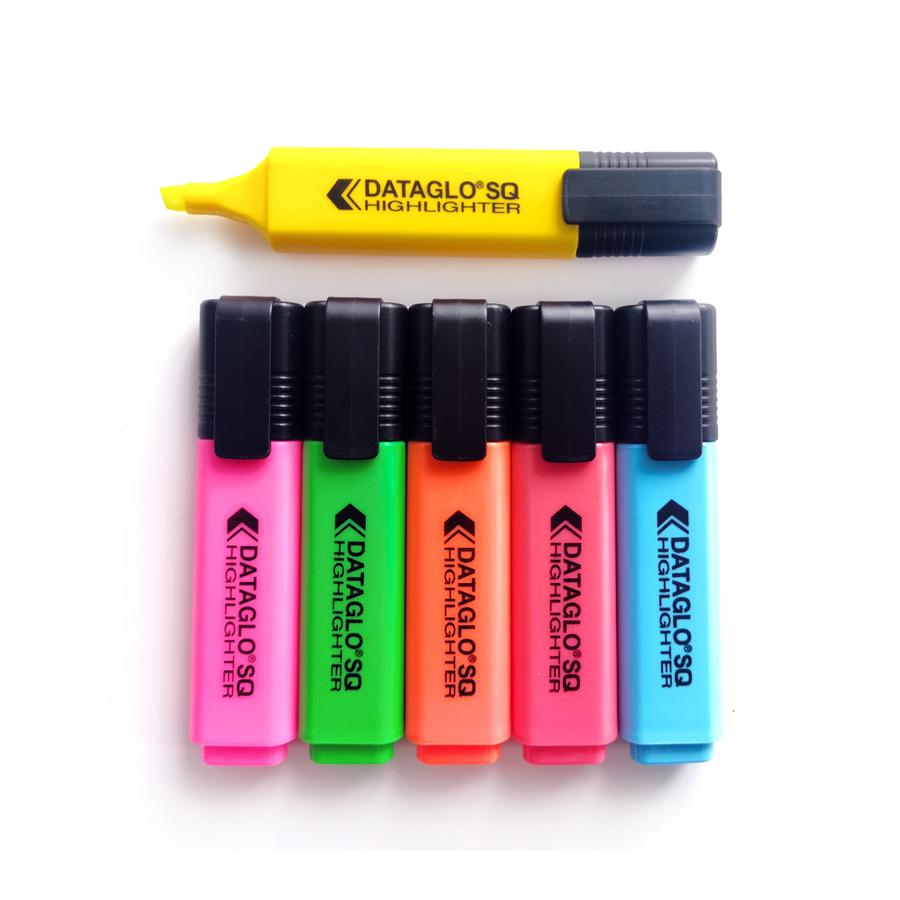 TTS Highlighter Marker Pens Chisel Tip Assorted | Marker & Highlighter ...