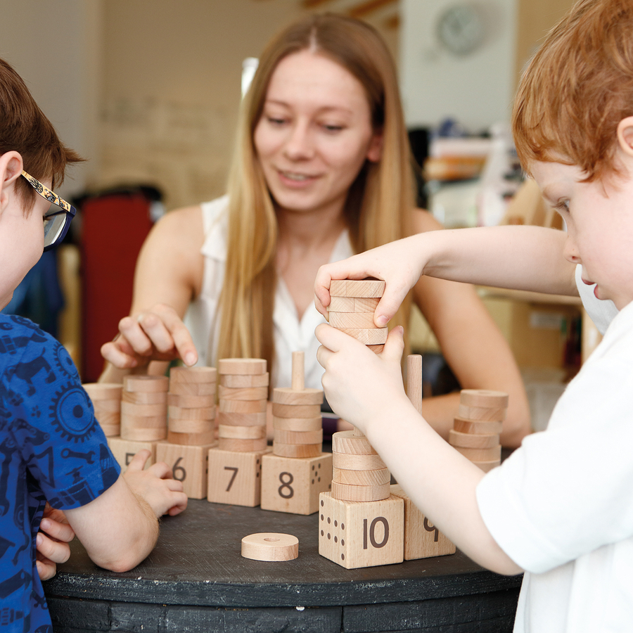 Buy 1-10 Natural Number Stacker | TTS