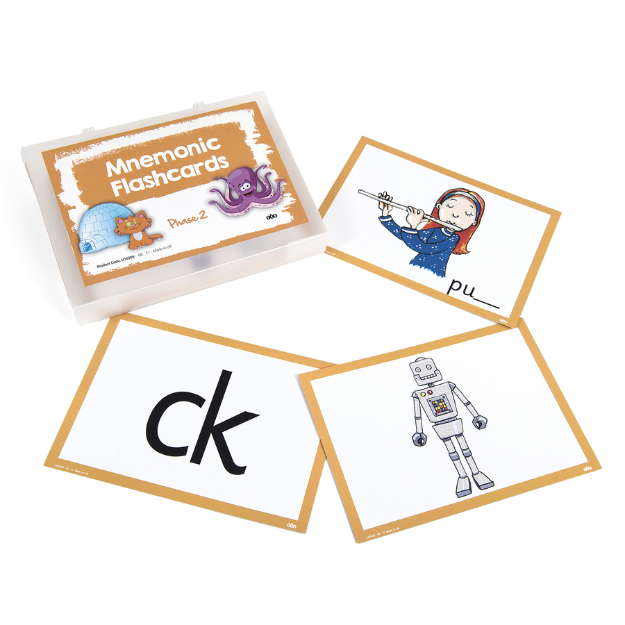 TTS Mnemonic Flashcards Phase 2 | Phonics | TTS