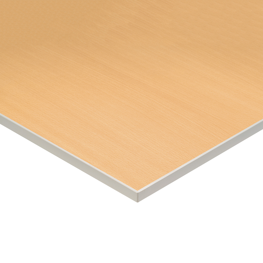 Crush Bent PU Edge Rectangular Table | Tables | TTS