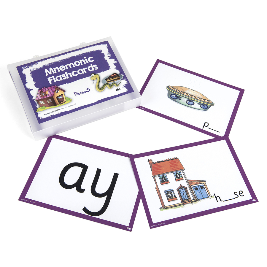 TTS Mnemonic Flashcards Phase 3 | Phonics | TTS