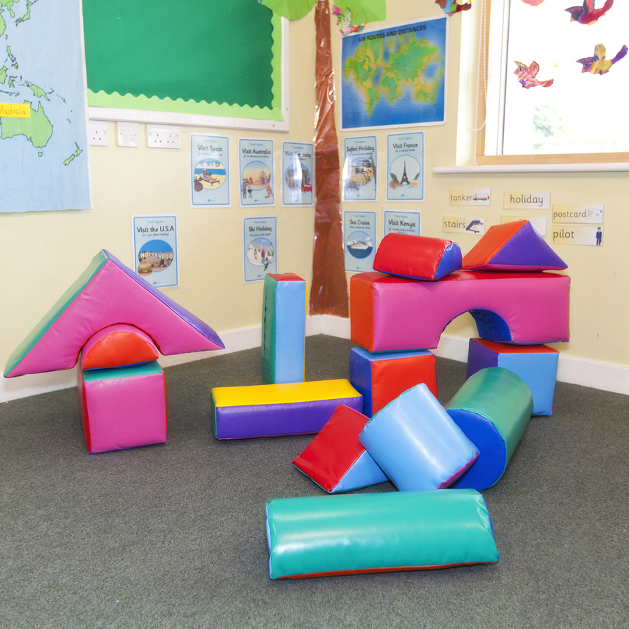 Buy Soft Play Childrens Construction Kit 14pk | TTS