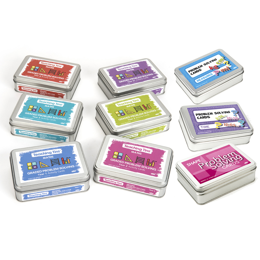 TTS Complete Maths Problem Solving Card Set | Reasoning & Problem ...